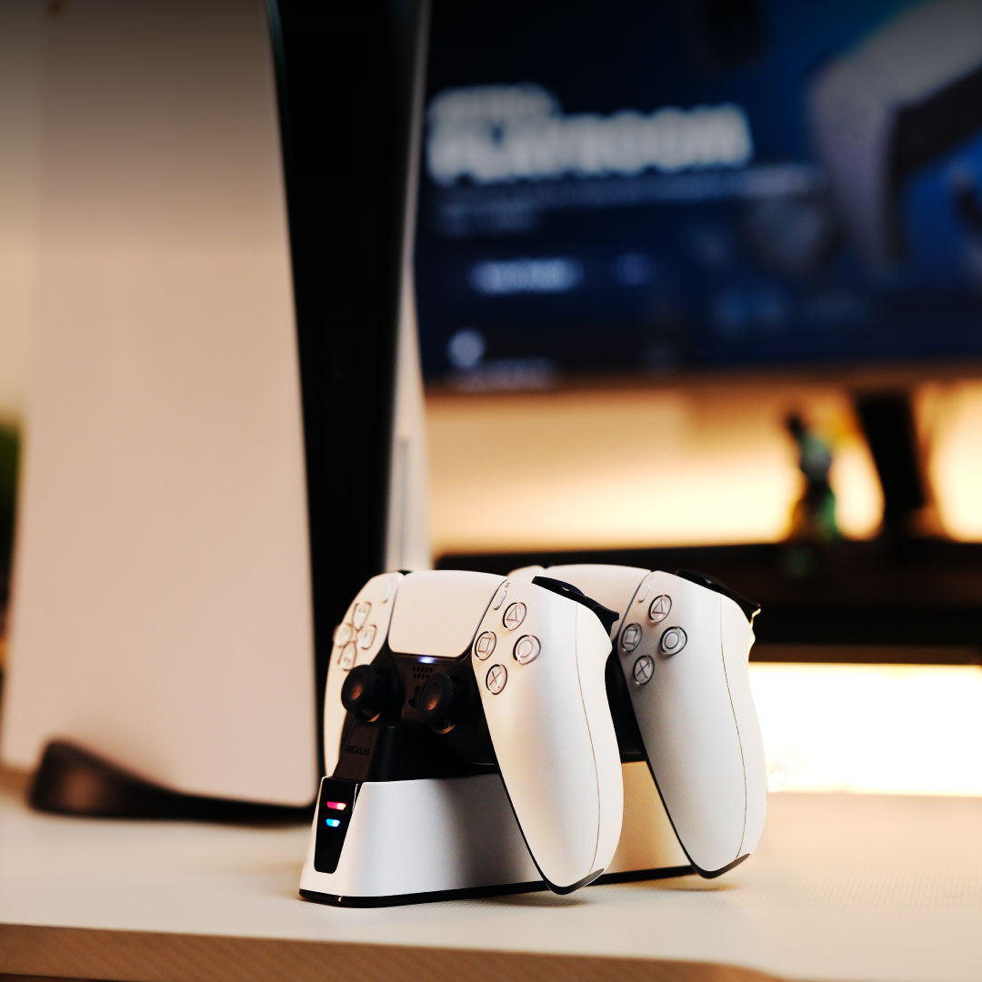 Rexus Dual Charging Dock: Partner Setia Rexus Squad untuk Gaming Tanpa