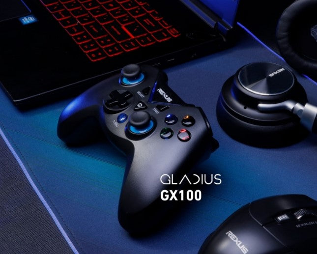 Gamepad Wireless Rexus GX100 Pakai Dongle Panjang, Main Game Makin Lan