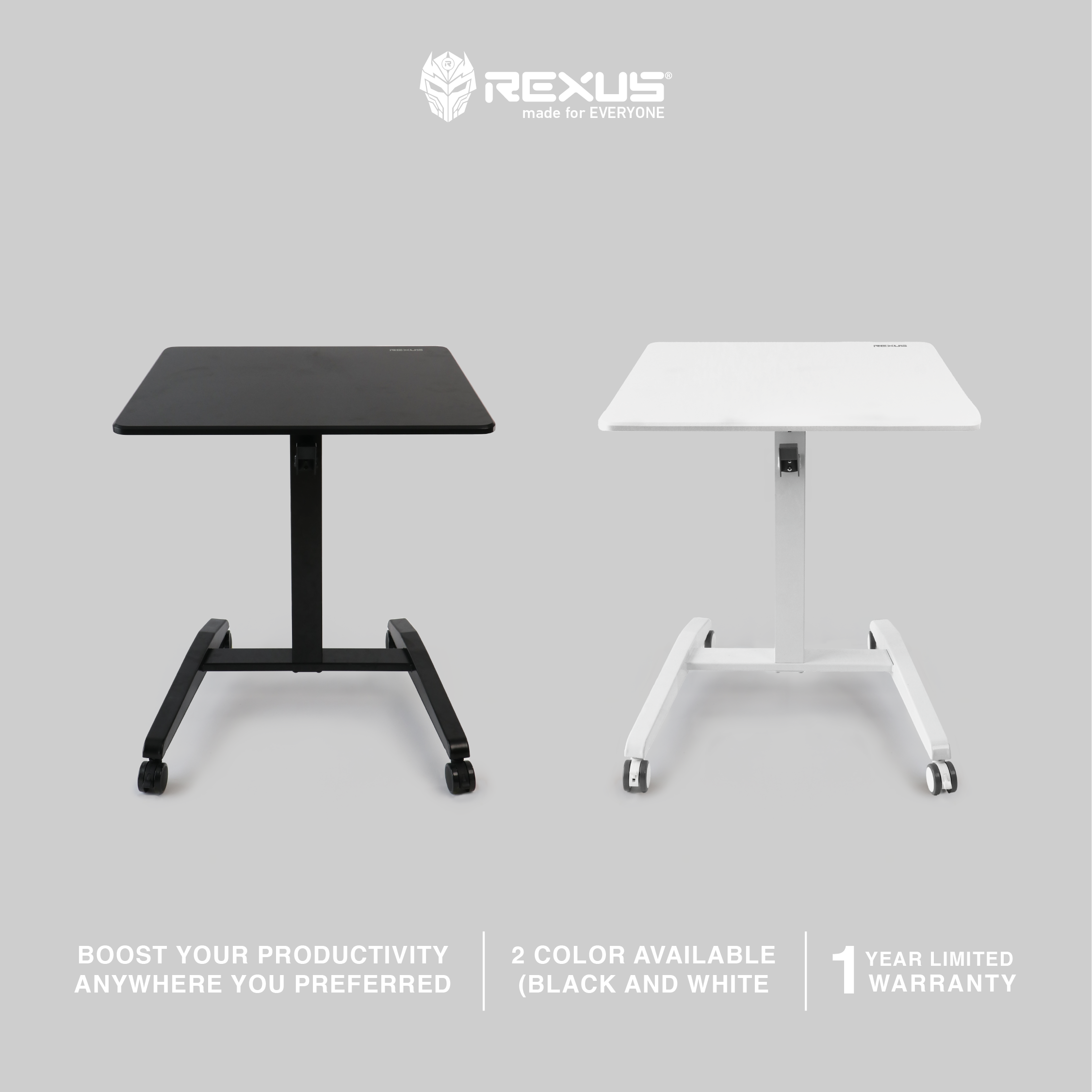 Ini 8 Alasan Kenapa Adjustable Desk Wajib Jadi Investasi Meja Kamu! – Rexus