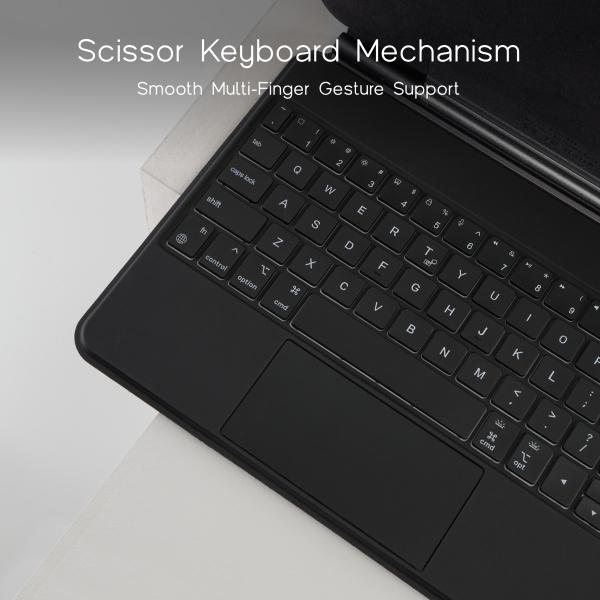 NIX Floating Magnetic Magic Keyboard for iPad 11/13 inch - Smart Conne ...