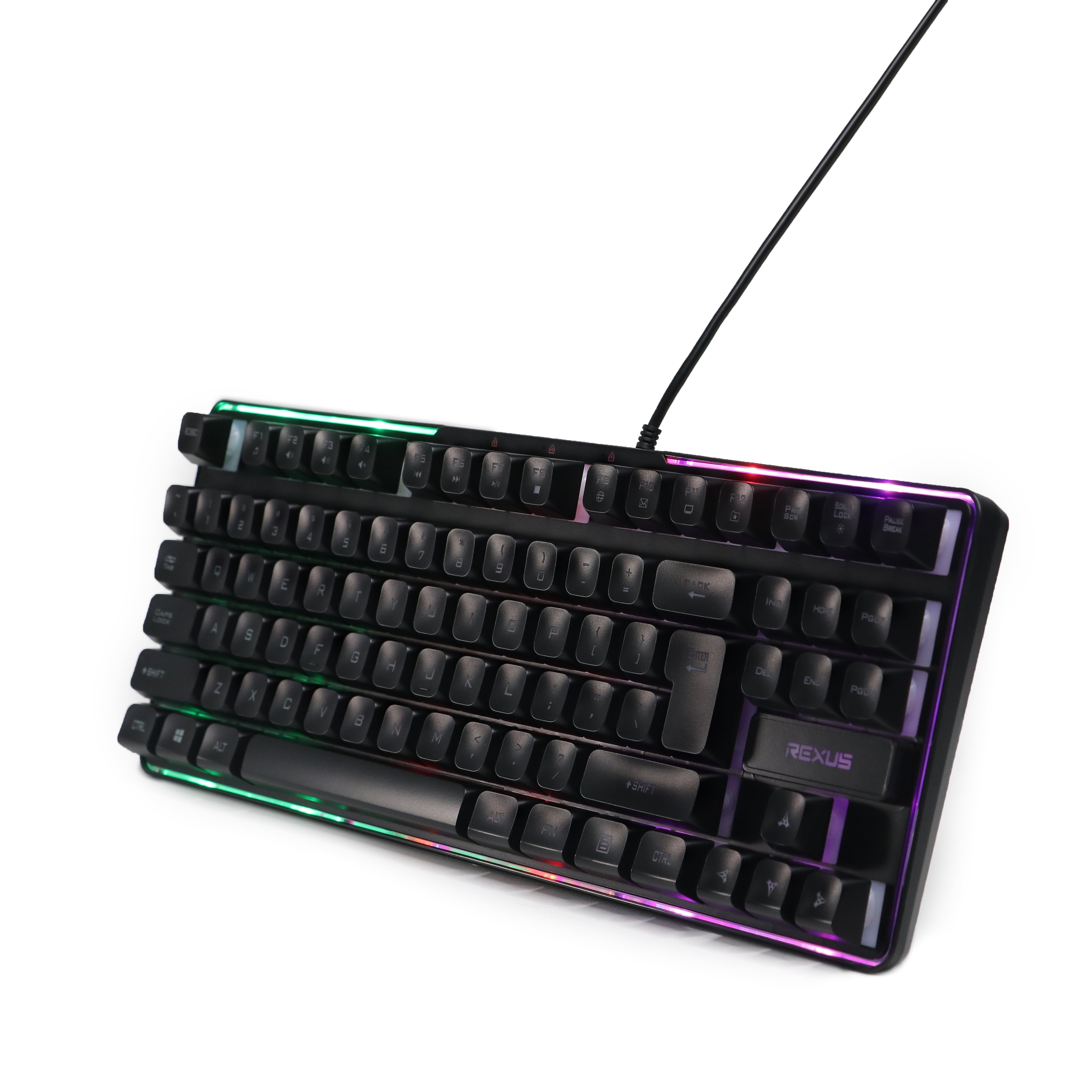 Rexus K9L Keyboard Gaming Membrane Battlefire - RGB Backlight Plug & P