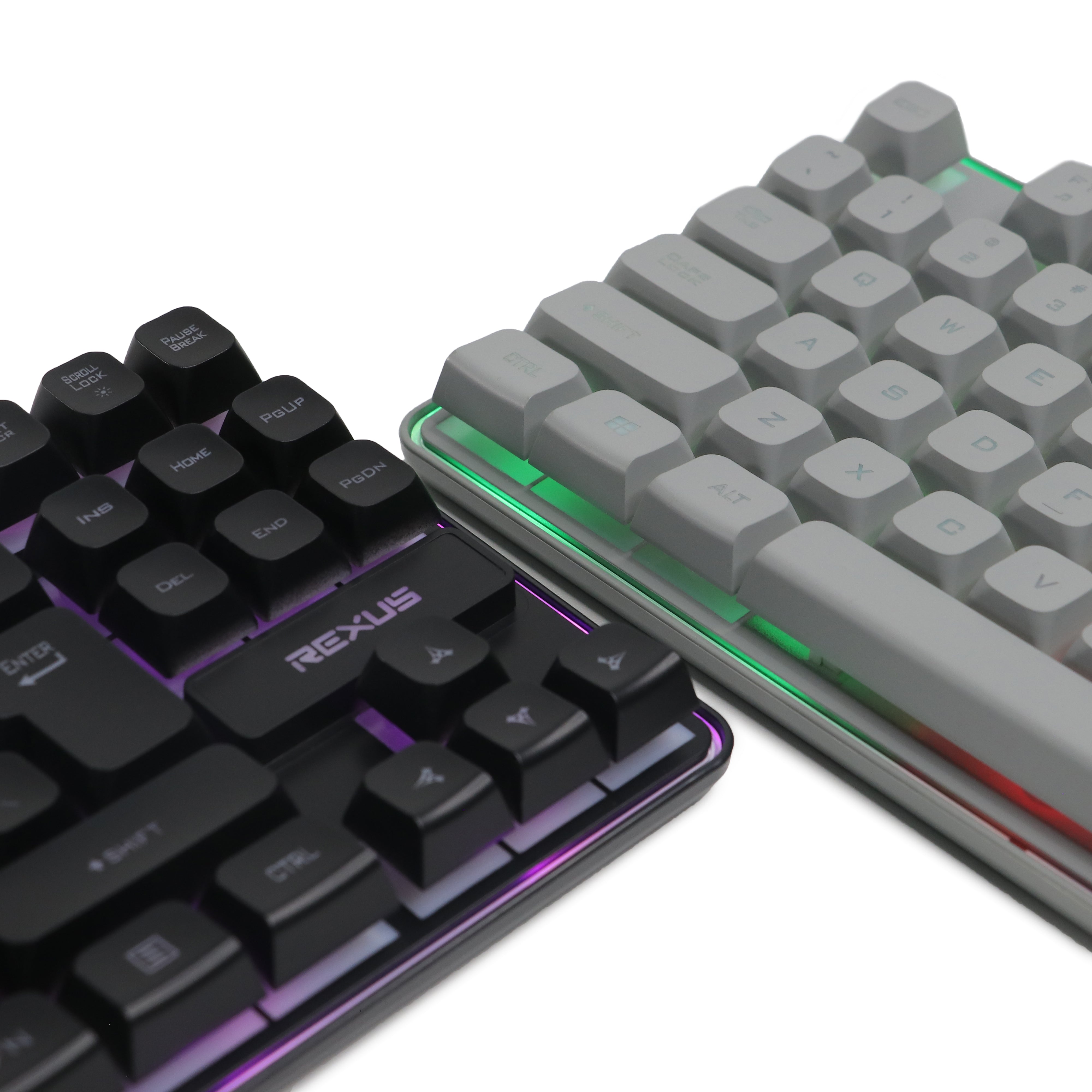 Rexus K9L Keyboard Gaming Membrane Battlefire - RGB Backlight Plug & P