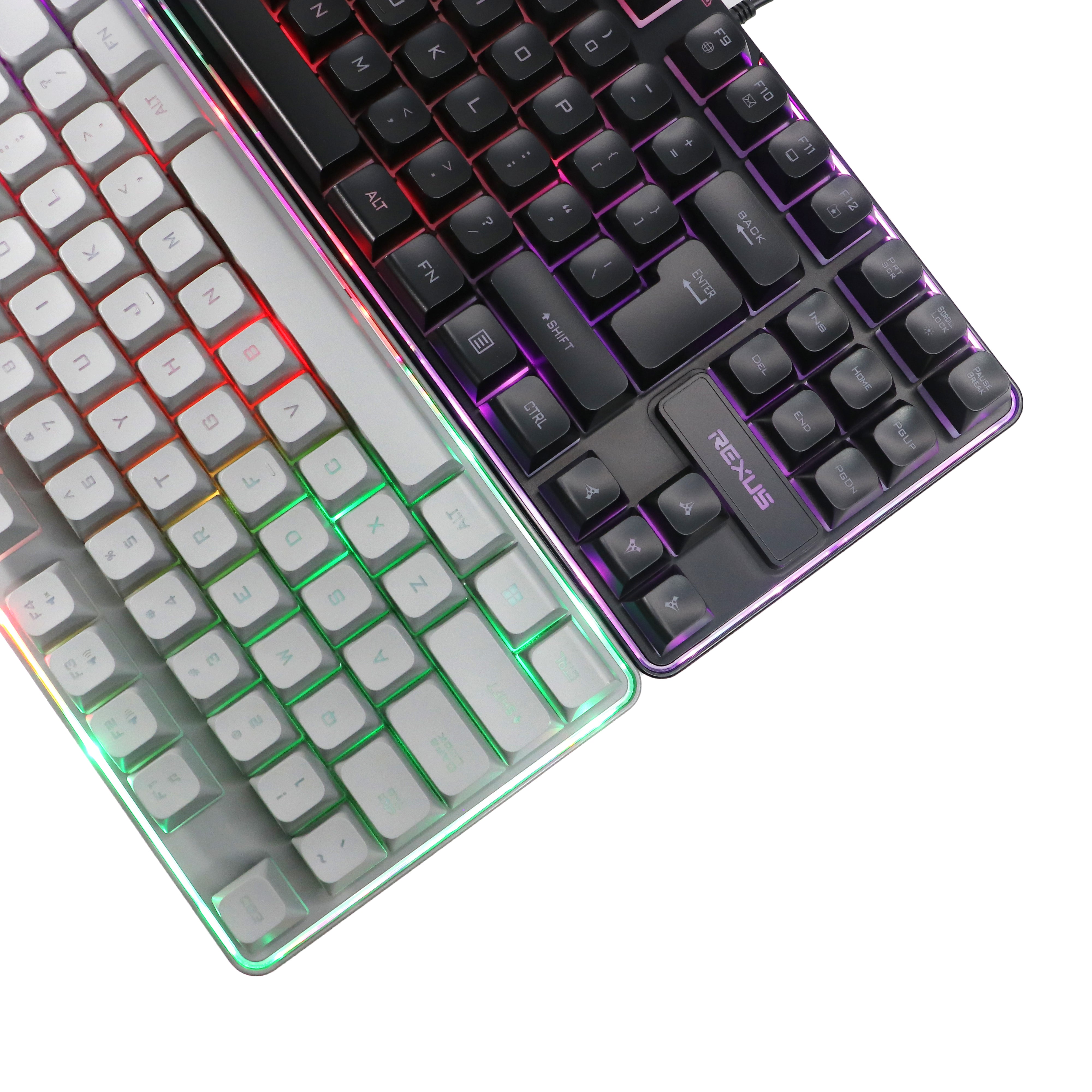 Rexus K9L Keyboard Gaming Membrane Battlefire - RGB Backlight Plug & P