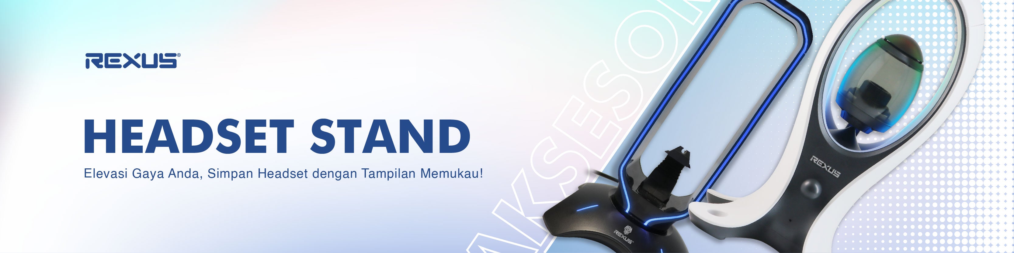 Jual Headset Stand Murah & Berkualitas – Rexus