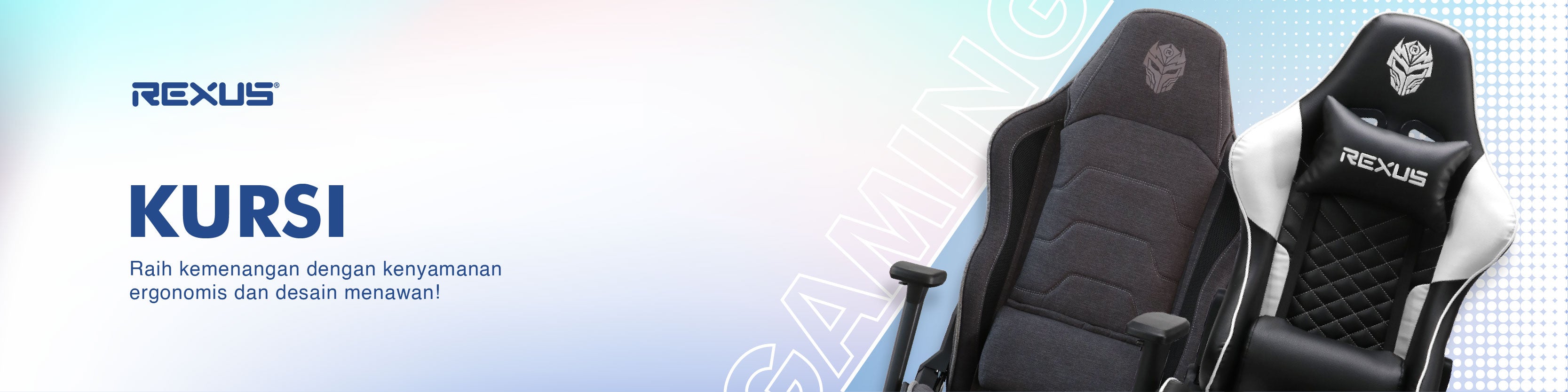 Jual Kursi Gaming Rexus Murah & Berkualitas