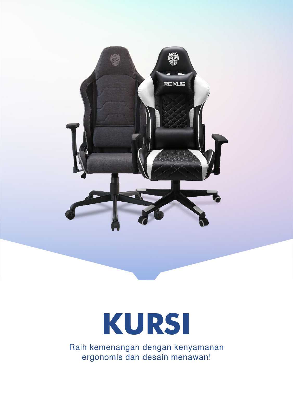 Jual Kursi Gaming Rexus Murah & Berkualitas