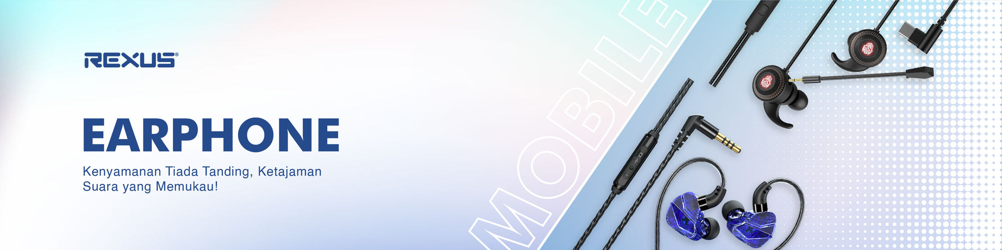 Jual Earphone Rexus Terbaru Harga Murah & Berkualitas