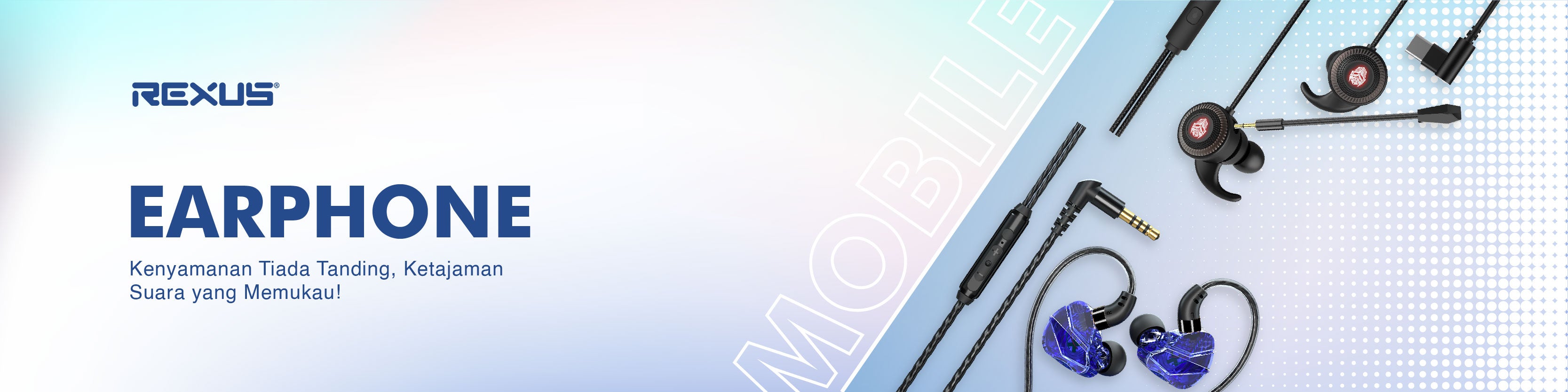 Jual Earphone Rexus Terbaru Harga Murah & Berkualitas