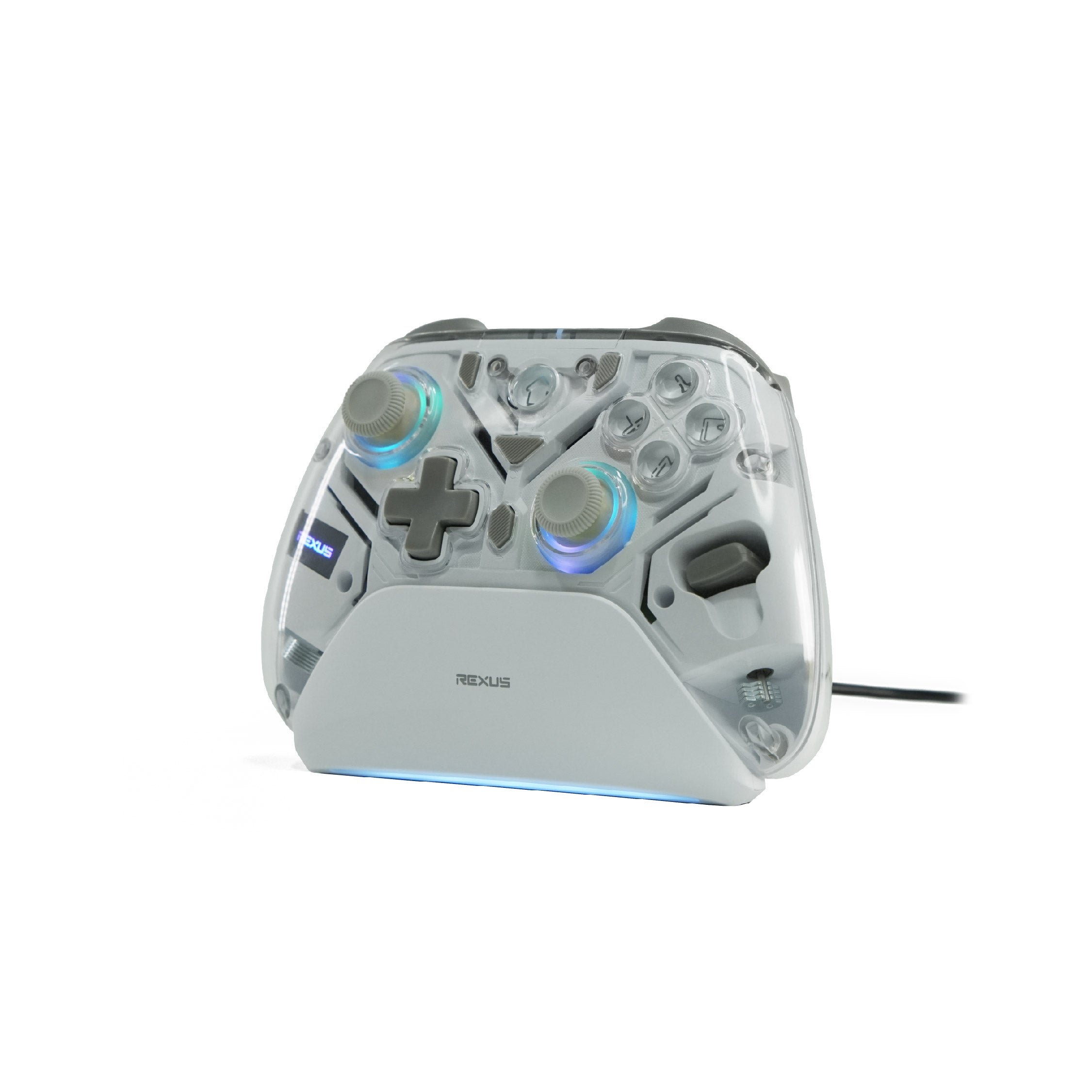 (FREE TWS FX3 Orange) Rexus Multiplatform Gamepad Wireless Bluetooth G