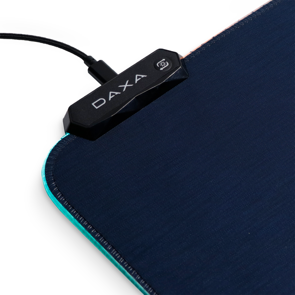 Rexus Mousepad Gaming RGB Daxa Mats Control Edition L Size