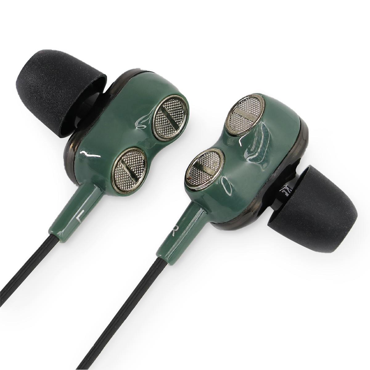 Rexus Earphone Gaming EP4 Dual Driver With Mic