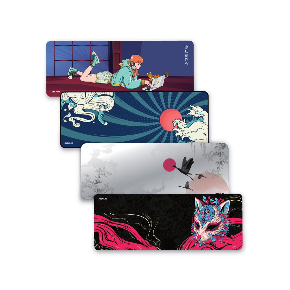 Rexus Keyboard Mousepad Bundling AYAKA Series TKL