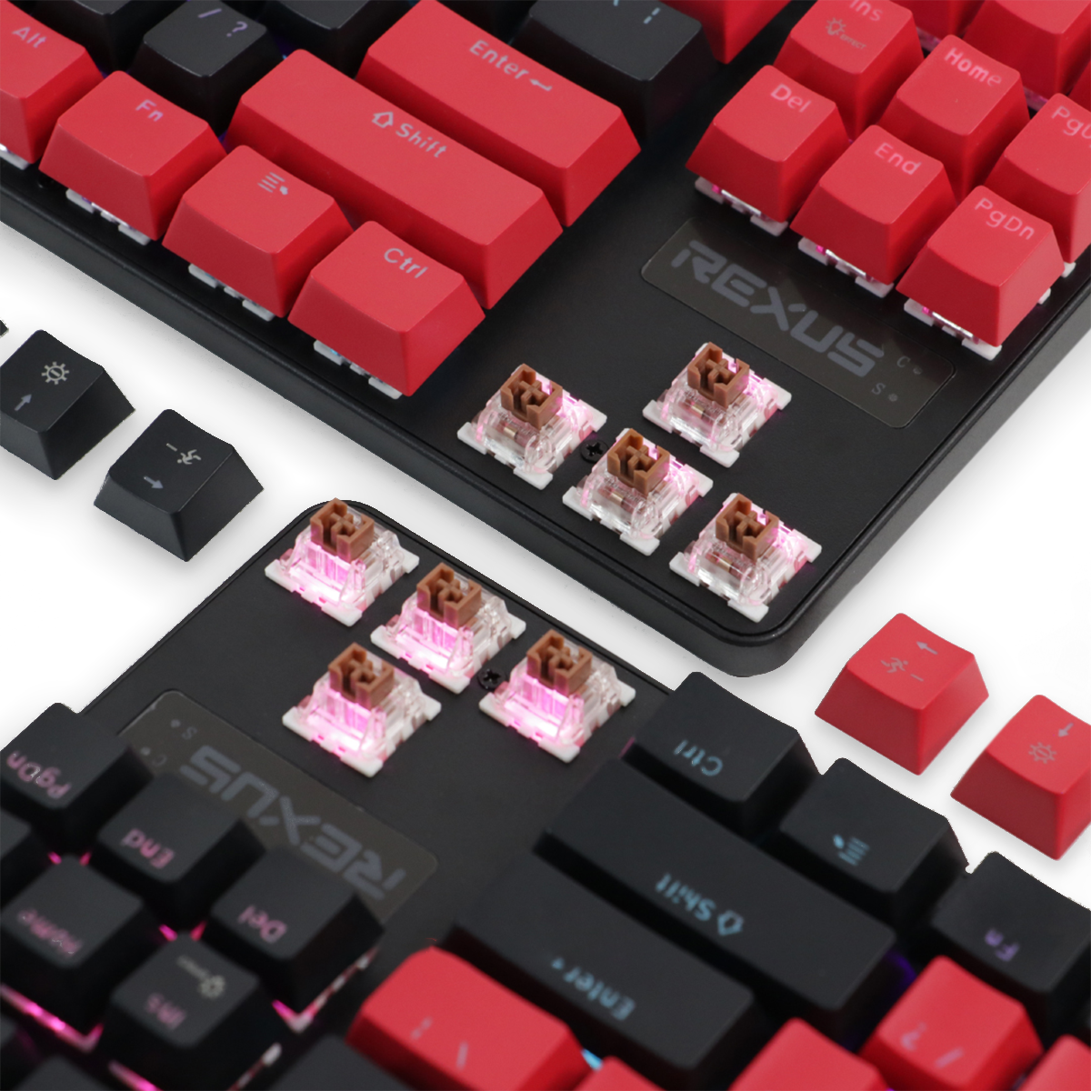Rexus Keyboard Mousepad Bundling AYAKA Series TKL