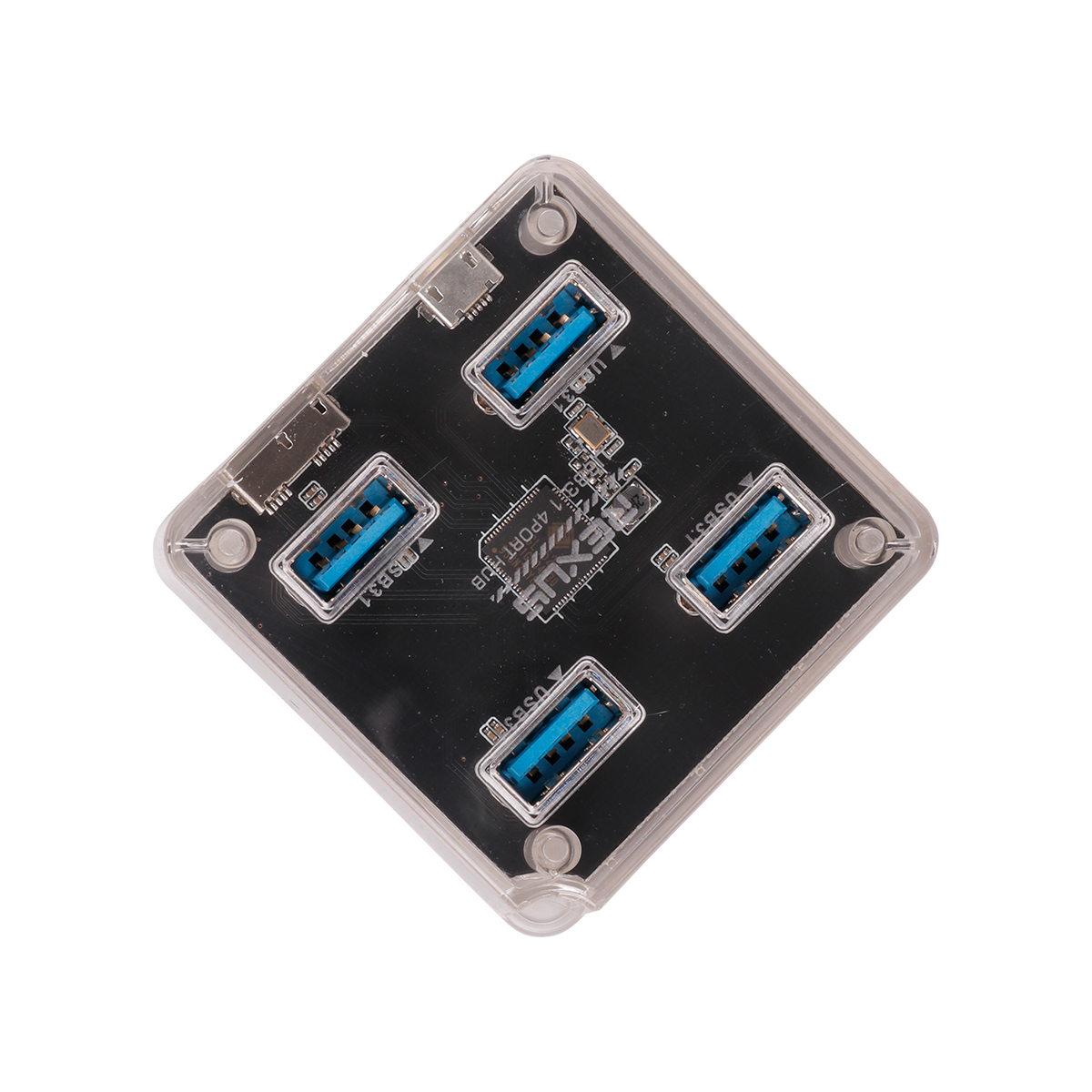 Rexus USB Hub 3.1 H331 4 Port + Converter Type C