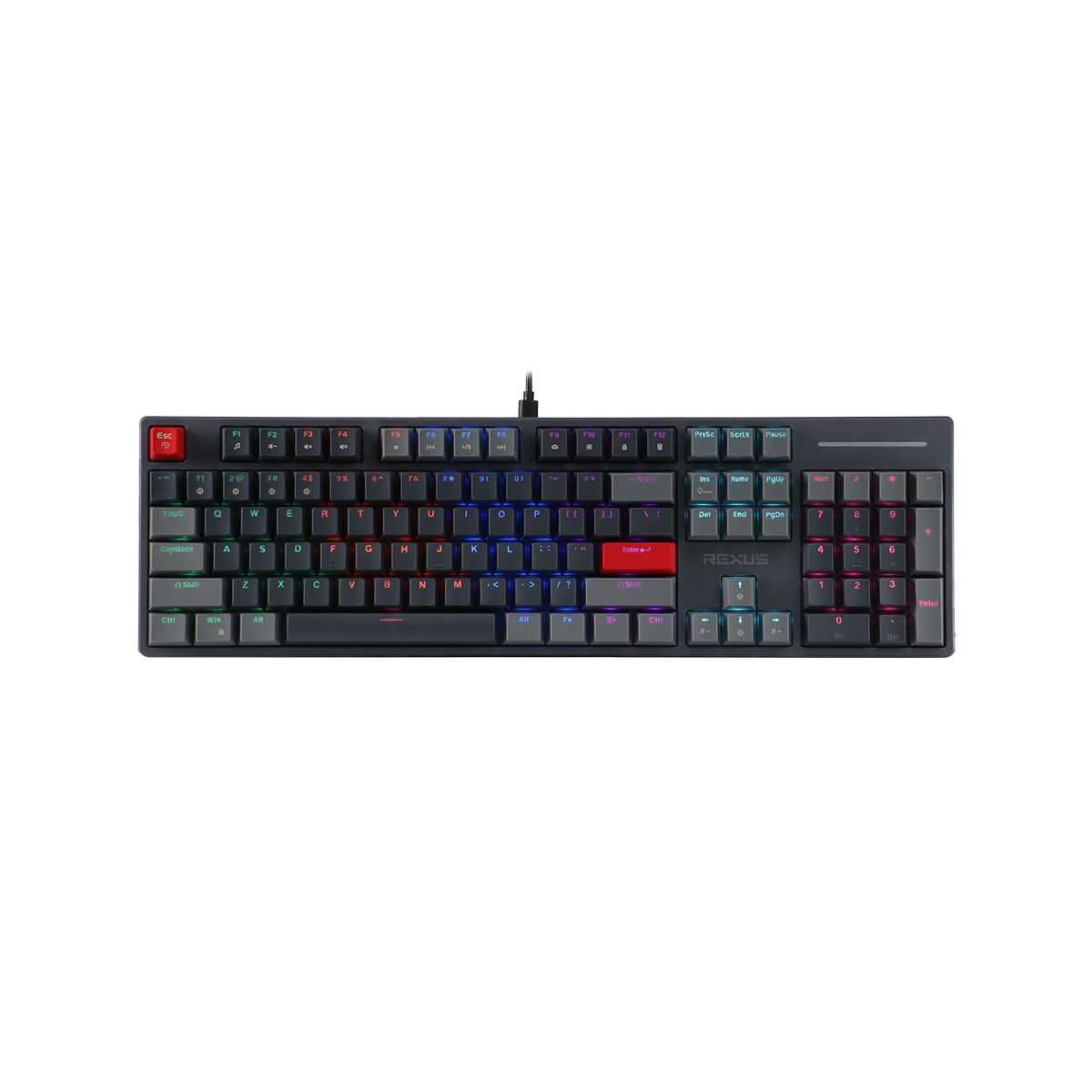 Rexus Keyboard Gaming Heroic KX5