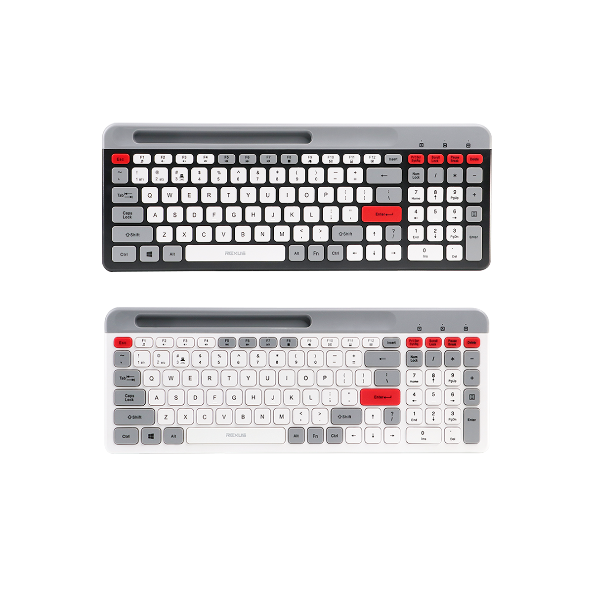 Rexus Keyboard Dual Connection Mosaic KB02