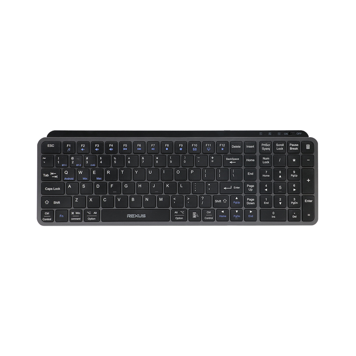 Rexus Keyboard Bluetooth Wireless Office KL100
