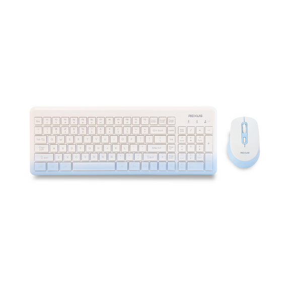 Rexus Keyboard Mouse Wireless KM10 Combo