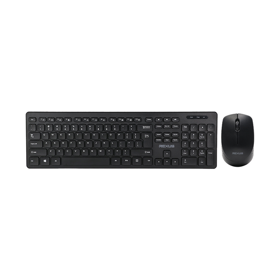 Rexus Keyboard Mouse Wireless KM8 Combo