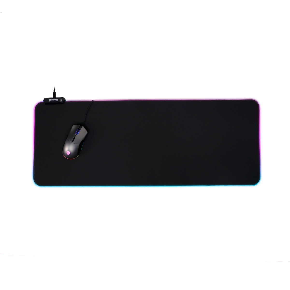 Rexus Mousepad Gaming RGB Kvlar TR3 Speed XL