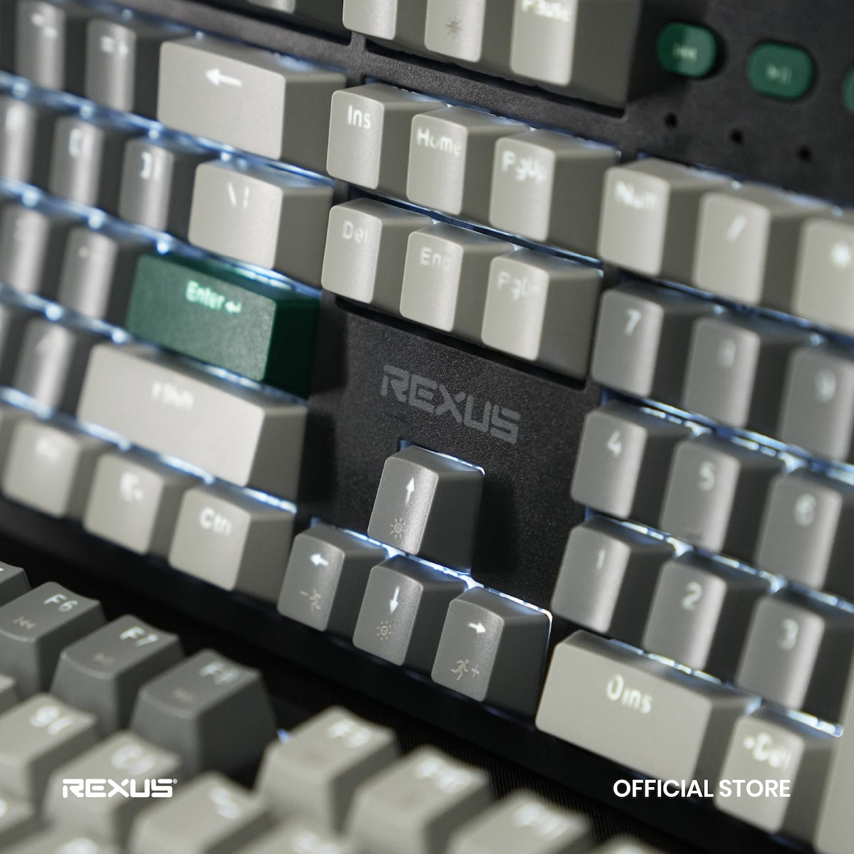 Rexus Heroic KX5 Keyboard Gaming Mechanical Full Size - Hotswap Switch