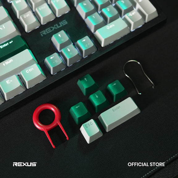 Rexus Heroic KX5 Keyboard Gaming Mechanical Full Size - Hotswap Switch