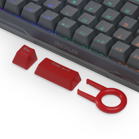 Rexus Heroic KX3 Keyboard Gaming Mechanical 65% Layout - Hotswap Switc