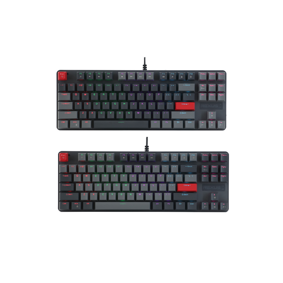 Rexus Heroic KX4 Keyboard Gaming Mechanical TKL Layout - Hotswap Switc