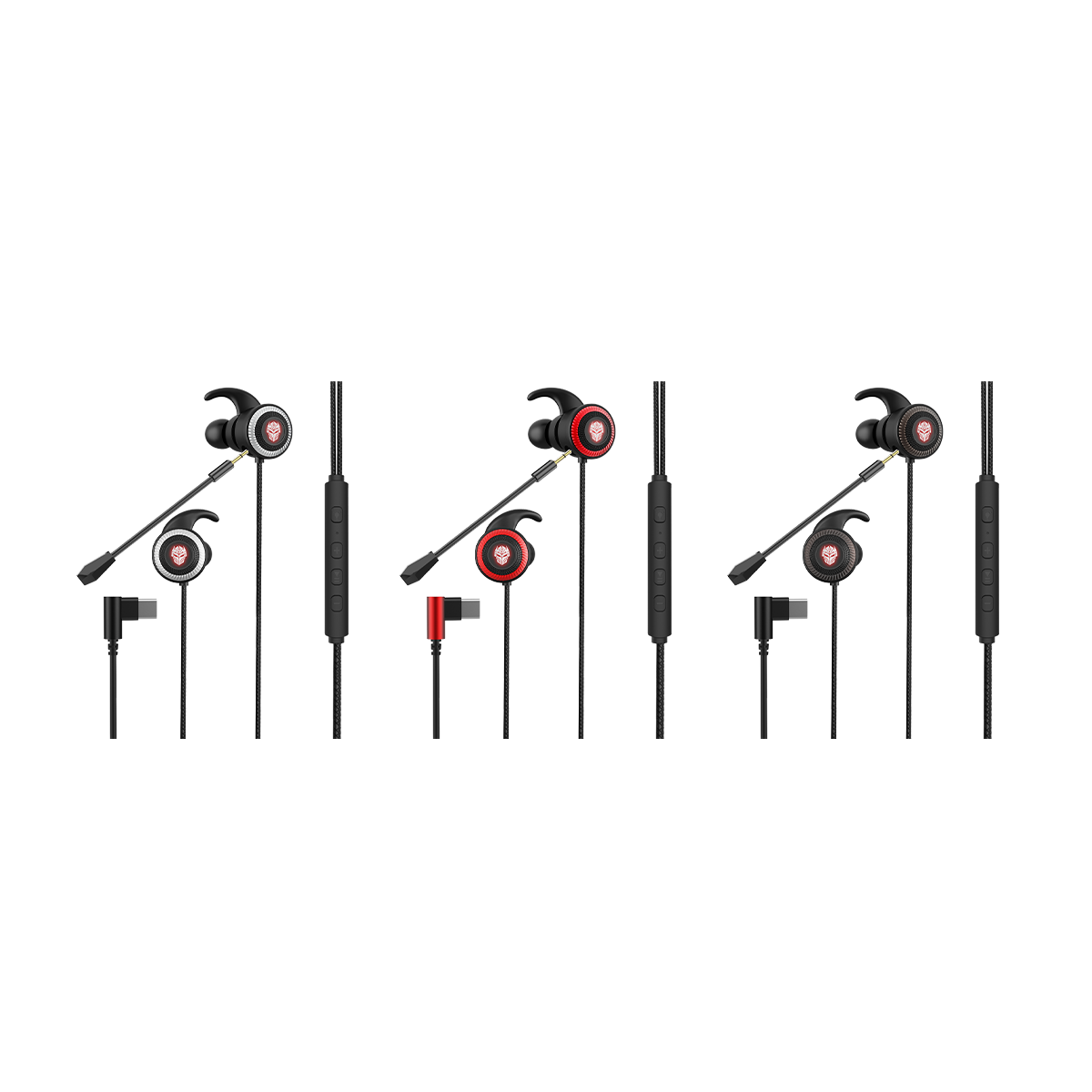 Rexus Earphone Gaming Type-C ME7