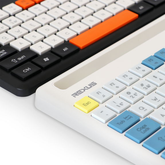 Rexus Keyboard Dual Connection Mosaic KB01