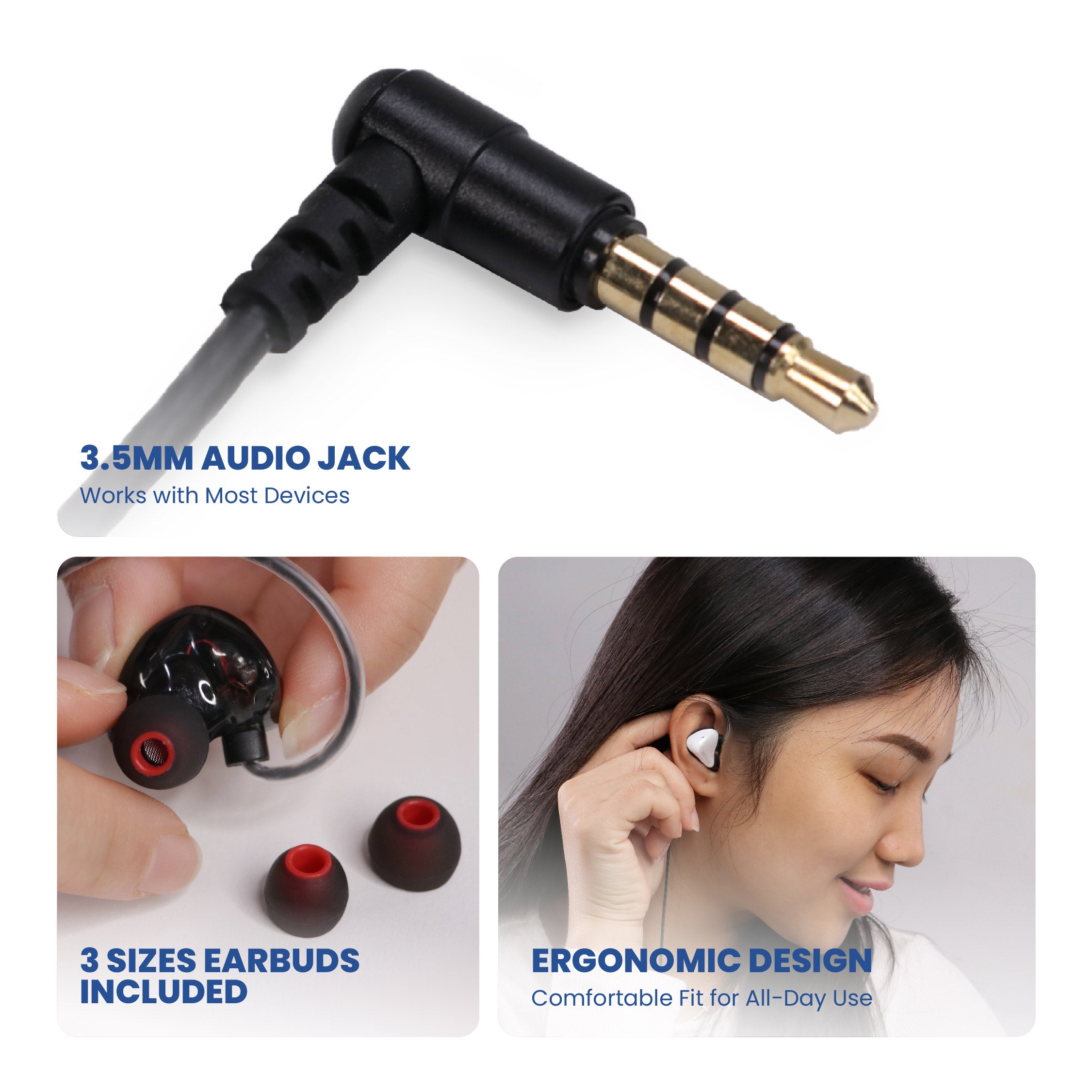 Rexus EZ4 - Earphone Gaming - Earphones Headphones