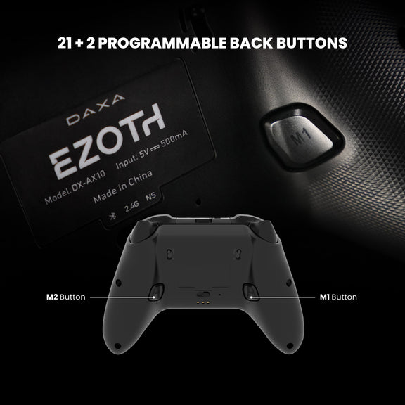 Rexus Daxa Ezoth AX10 Gamepad Wireless Gaming Controller - Adjustable