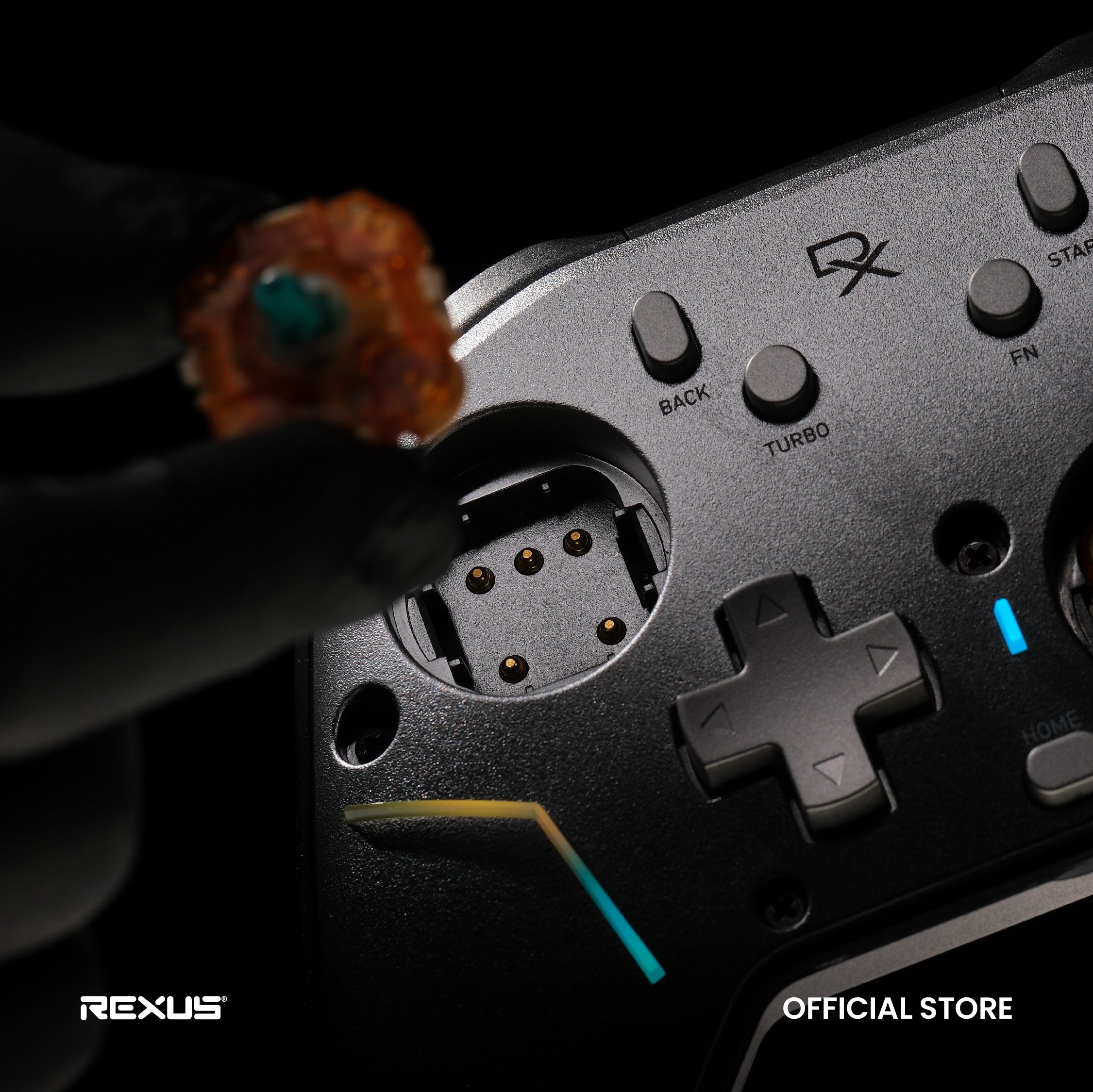 Rexus Daxa Dyron AX9 Gamepad Wireless Gaming Controller - Hot-Swappabl