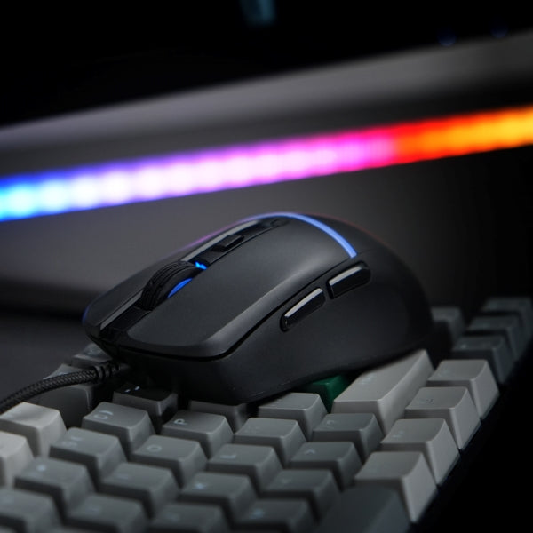 Rexus Xierra G15 Mouse Gaming Wired Dynamic RGB 6400DPI