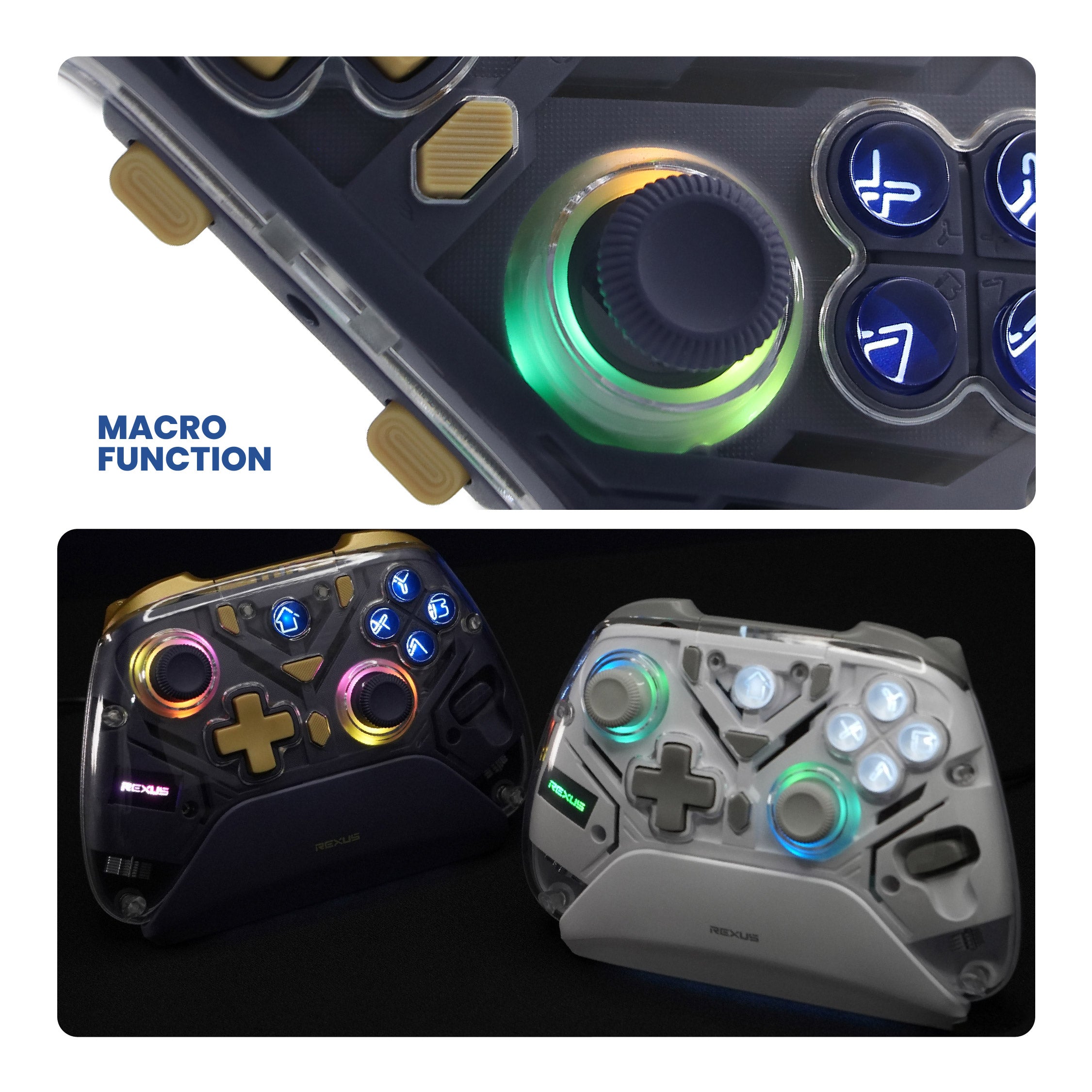 Rexus Multiplatform Gamepad Wireless Bluetooth Gladius GX500