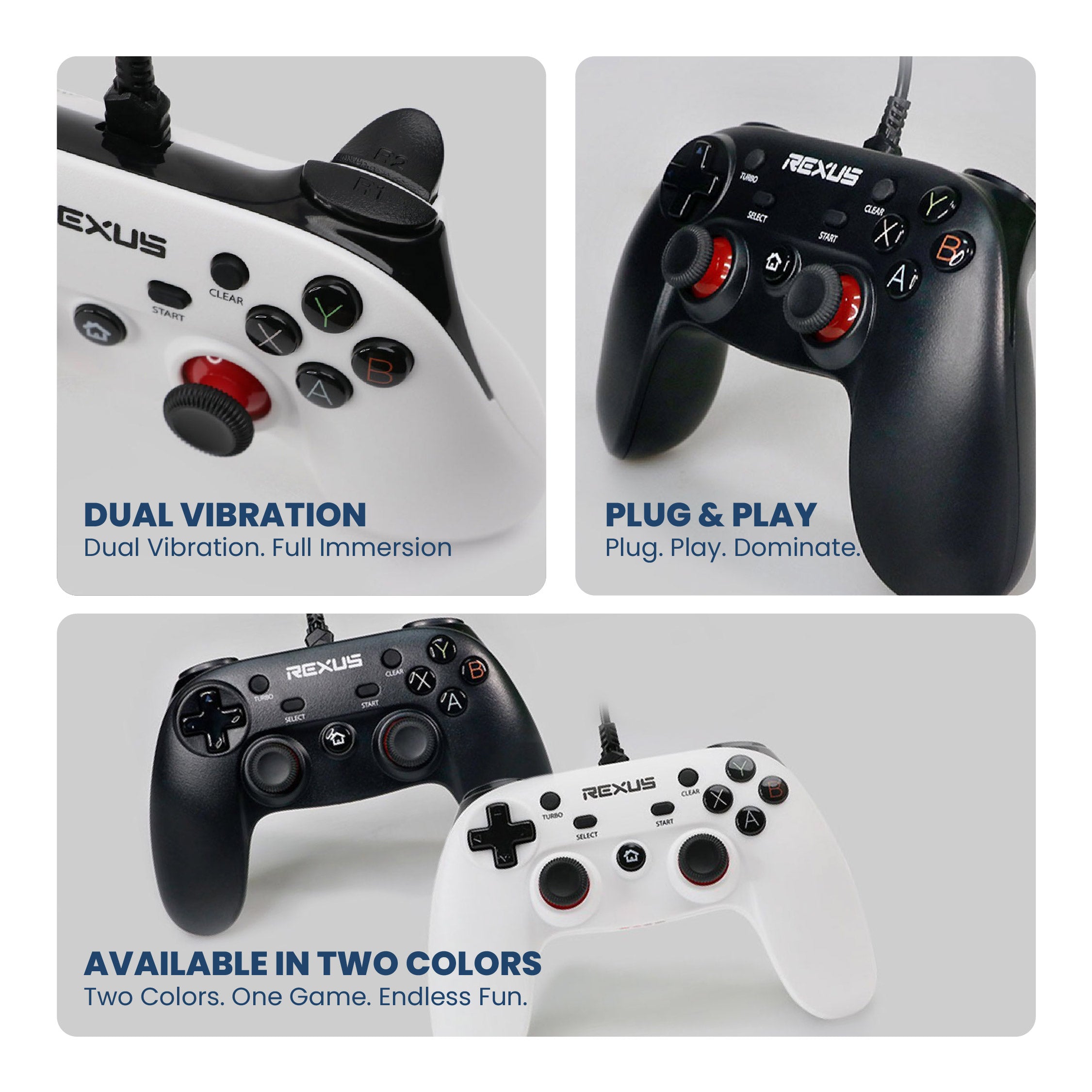 Rexus Pro Gaming Gamepad GX1