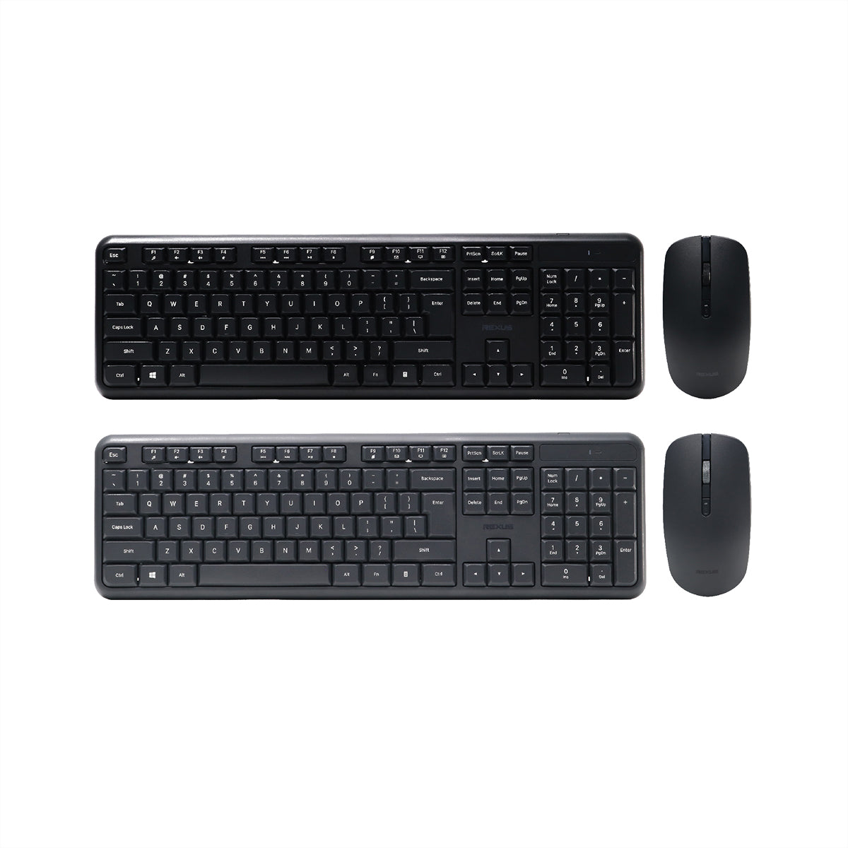 Rexus KM12 Combo Office 2in1 - Keyboard & Mouse Wireless Silent
