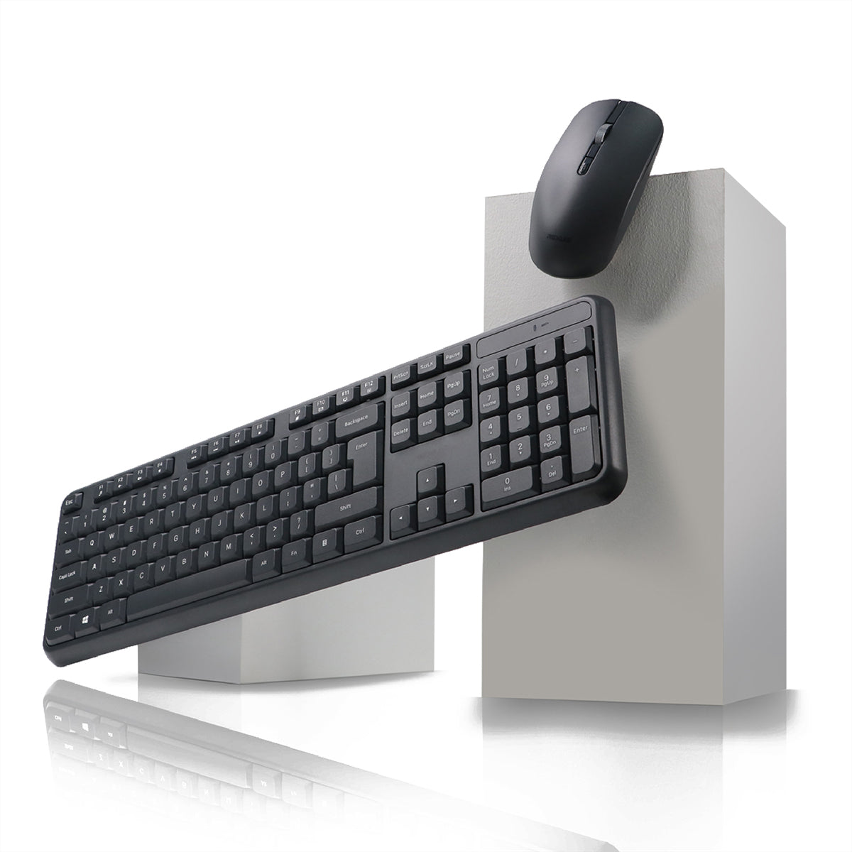Rexus KM12 Combo Office 2in1 - Keyboard & Mouse Wireless Silent