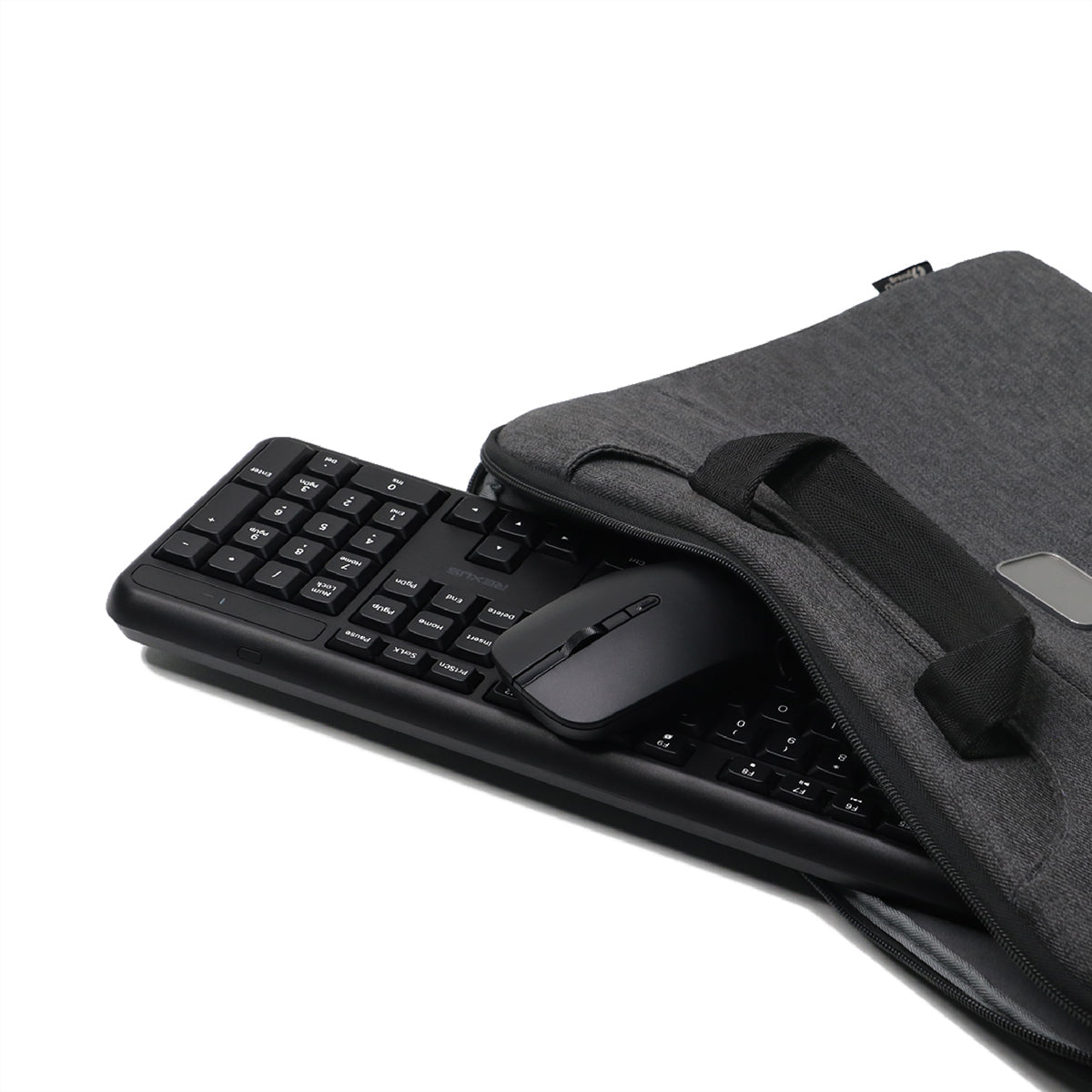 Rexus KM12 Combo Office 2in1 - Keyboard & Mouse Wireless Silent