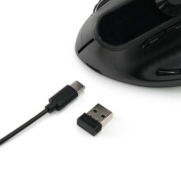 Rexus Clif Pro QV280 Mouse Office Ergonomic Vertical Wireless Bluetoot