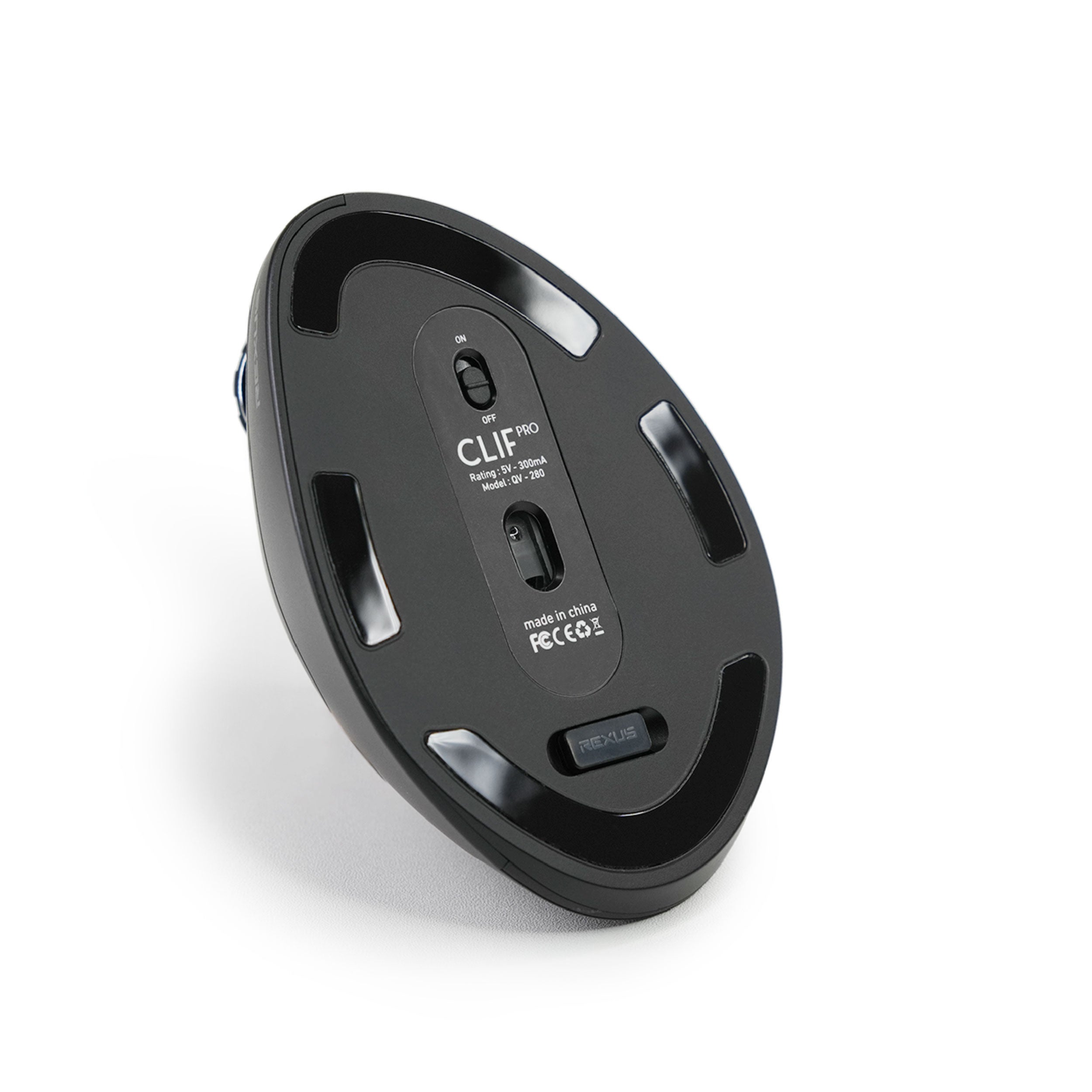 Rexus Clif Pro QV280 Mouse Office Ergonomic Vertical Wireless Bluetoot