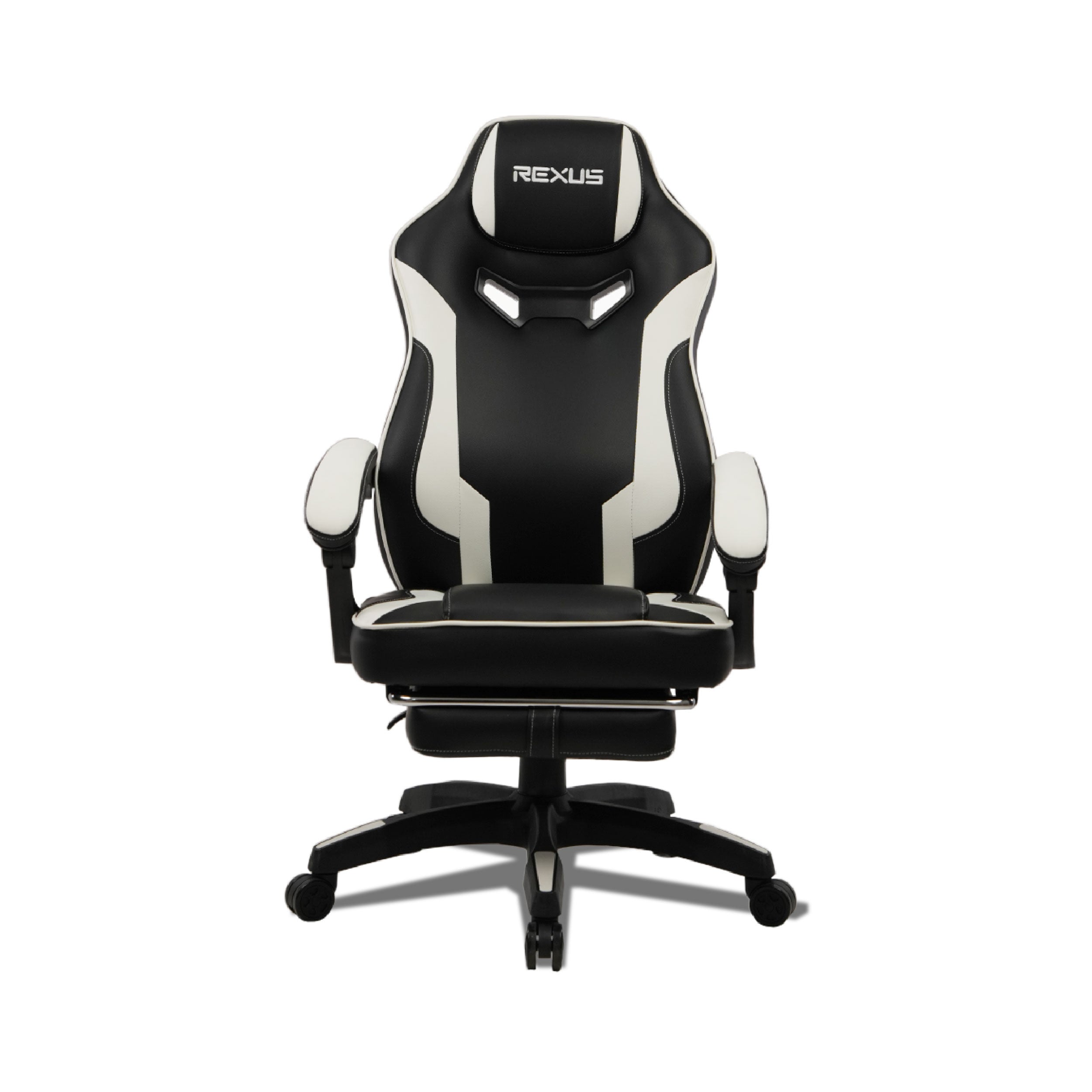 Rexus RGC-R55 Gaming Chair With Footrest - Kursi Gaming Ergonomis