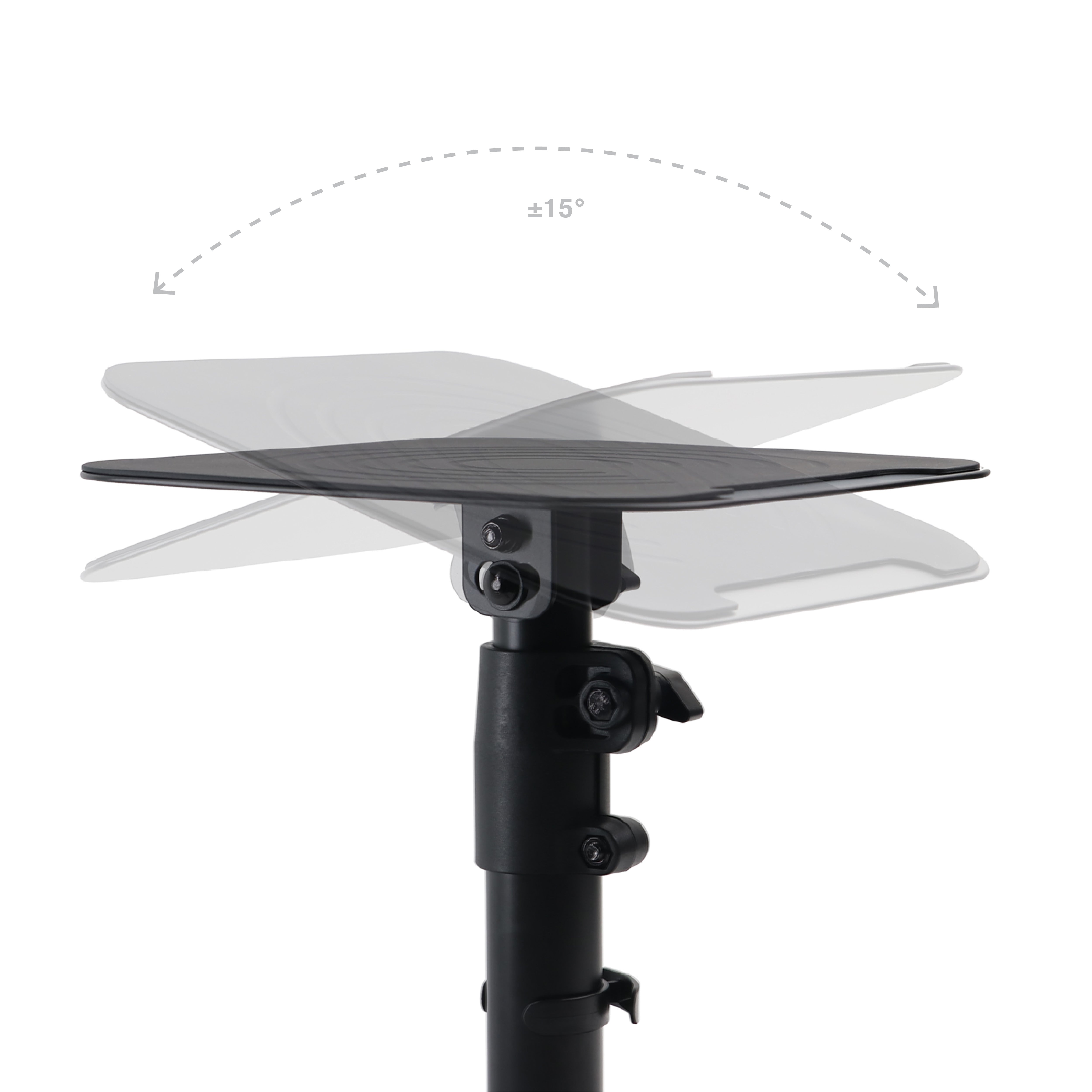 Rexus Desktop Speaker Stand RSA-01 / Tilt Mechanism & Anti Slip Pad